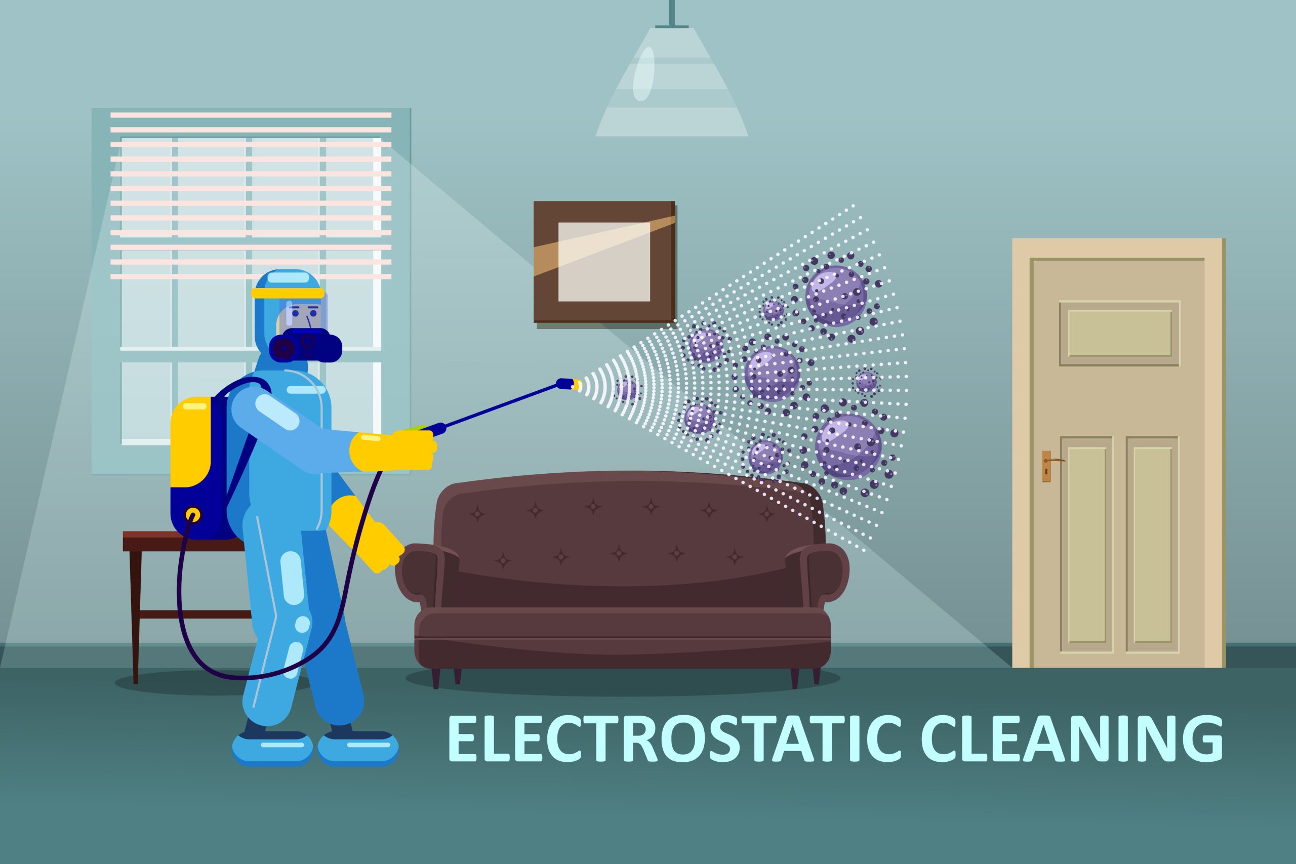 Electrostatic Spray Disinfecting 101 | FlowerHill Facility Services